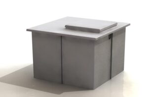 Type AB Air Gap Break Tank – 1360 Litres – Cat 5 Water Storage Tanks ...