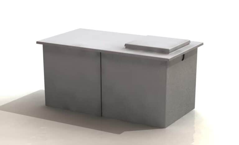 Type AB Air Gap Break Tank – 2000 Litres – Cat 5 Water Storage Tanks