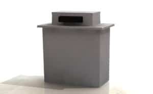 Type AB Air Gap Break Tank – 500 Litres – Cat 5 Water Storage Tanks ...