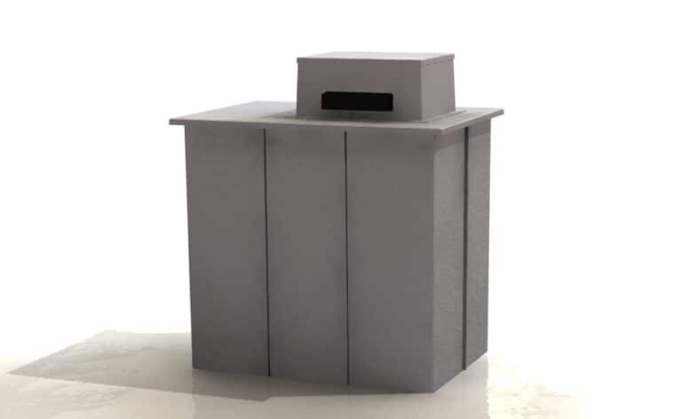 Type AB Air Gap Break Tank – 2250 Litres – Cat 5 Water Storage Tanks v2