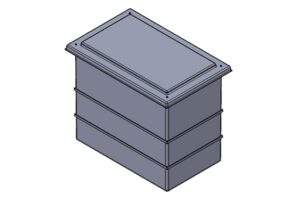 650 ltr GRP Water Tank – Prefabricated SWIFTflow Water Tank with quick ...